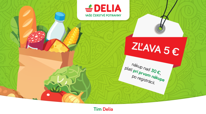 eDELIA.sk - online supermarket - dovoz potravín do 2 hodín až k vašim ...